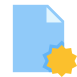 New File icon in Color Style