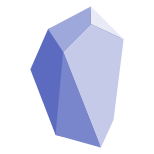 Obsidian icon in Color Style