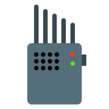 Phone Jammer icon in Color Style