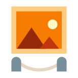 Physical Gallery icon in Color Style