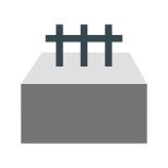 Reinforced Concrete icon in Color Style