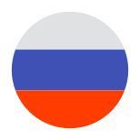Russian Federation icon in Color Style