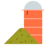 Silage icon in Color Style