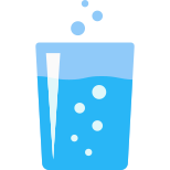 Sparkling Water icon in Color Style