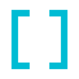 Square Brackets icon in Color Style