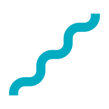 Squiggly Line icon in Color Style