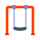 Swingset icon in Color Style
