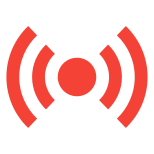 Youtube Live icon in Color Style