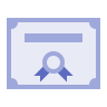 Certificate White Icons – Free Download SVG, PNG, GIF