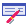 Check Book Icon - Free Download, PNG and Vector