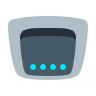 Cisco Router icon in Ice Cream Style