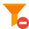 Clear Filters icon in Cute Outline Style