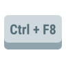 F8 key Icons – Download for Free in PNG and SVG