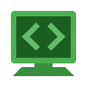 Google Code icon in Cute Color Style