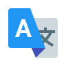 Google Translate icon in Cute Outline Style