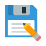Save as icon in Material Filled Style