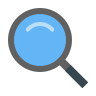 Search icon in iOS Glyph Style