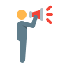 Shout Icons – Free Vector Download, PNG, SVG, GIF
