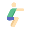 Squats skin type 1 icons in All style for graphic & UI design