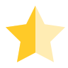 Half star Icons – Free Vector Download, PNG, SVG, GIF