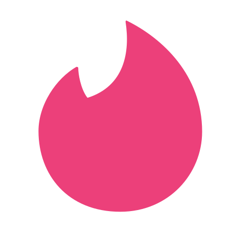 Tinder icon in Color Style