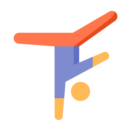 Acrobatics icon in Color Style