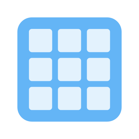 Data Grid icon in Color Style