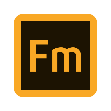 Adobe FrameMaker icon in Color Style