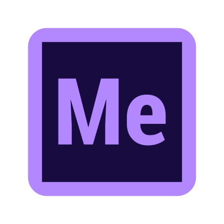 Adobe Media Encoder icon in Color Style