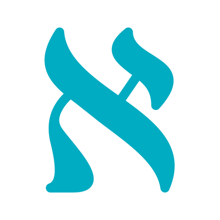 Aleph icon in Color Style