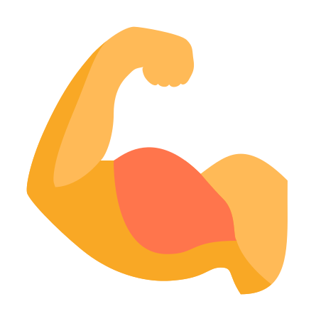 Biceps icon in Color Style