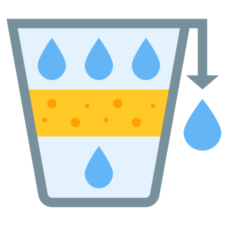Biosand Filter icon in Color Style