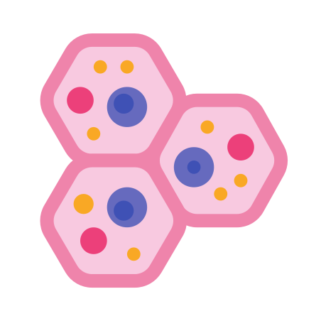 Body Cells icon in Color Style