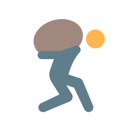 Burden icon in Color Style