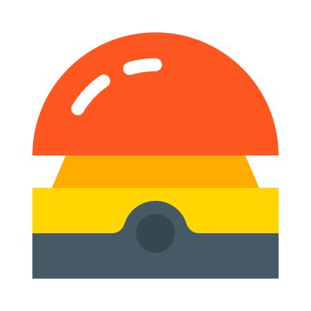 Buzzer icon in Color Style