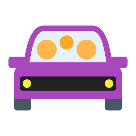 Carpool icon in Color Style