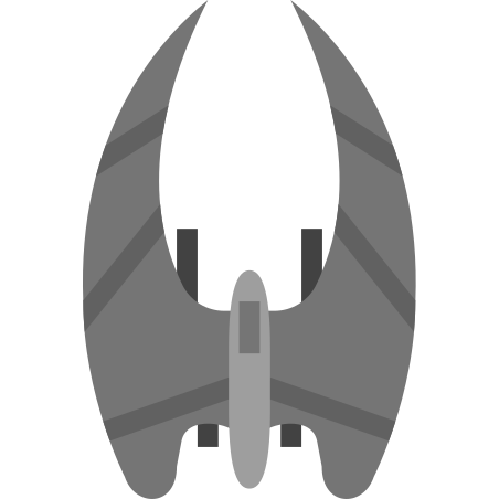 Cylon Raider icon in Color Style