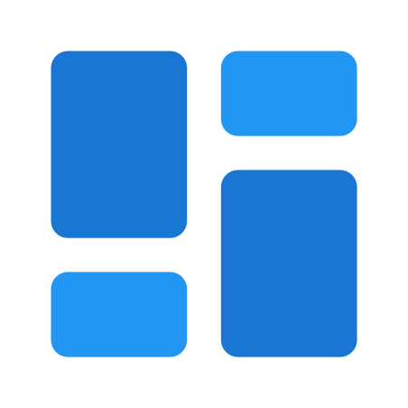 Dashboard Layout icon in Color Style