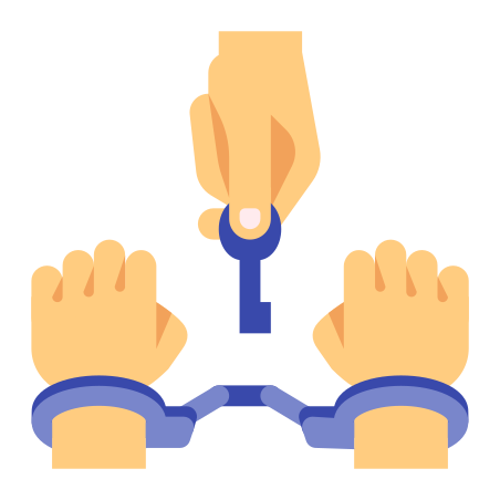 Disengagement icon in Color Style