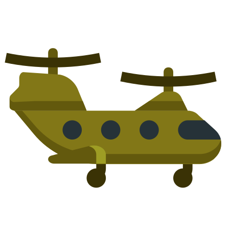 Tandem Rotor icon in Color Style