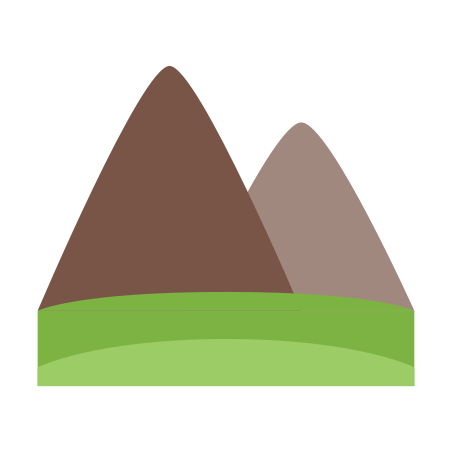 Earth Element icon in Color Style
