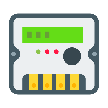 Energy Meter icon in Color Style