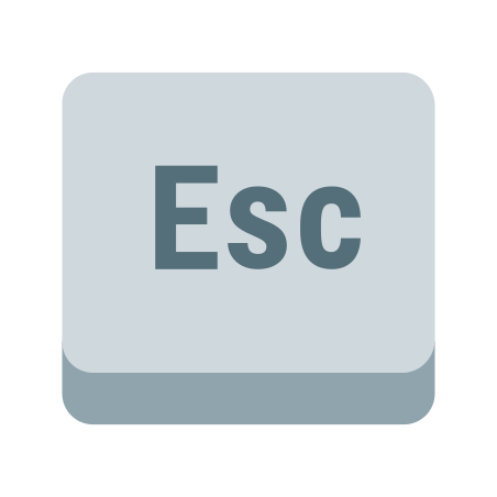 Esc icon in Color Style