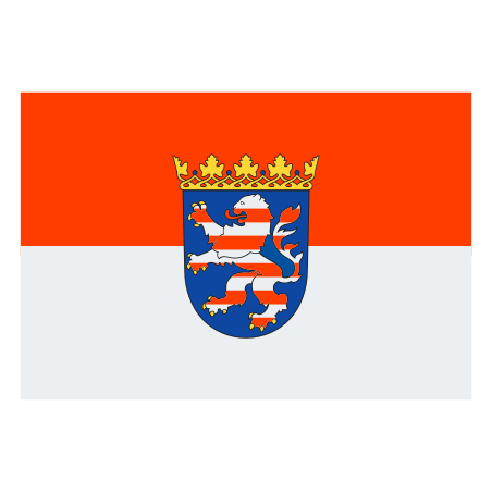 Flag of Hesse icon in Color Style