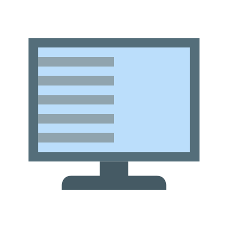 Flicker Free icon in Color Style