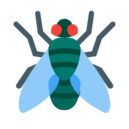 Fly icon in Color Style
