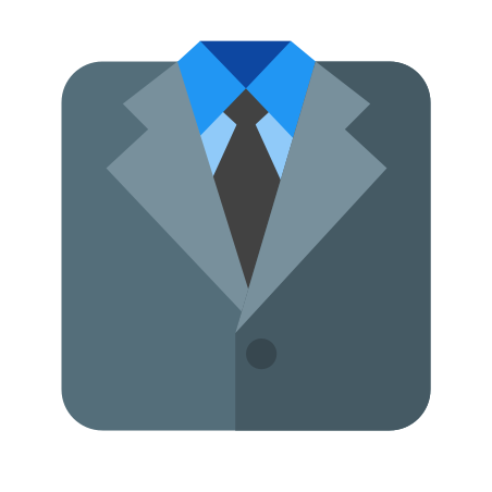 Formal Outfit icon in Color Style