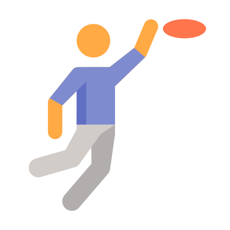 Frisbee Skin Type 2 icon in Color Style