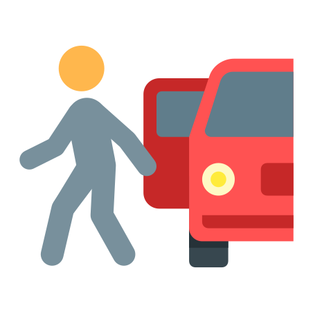 Get Out icon in Color Style