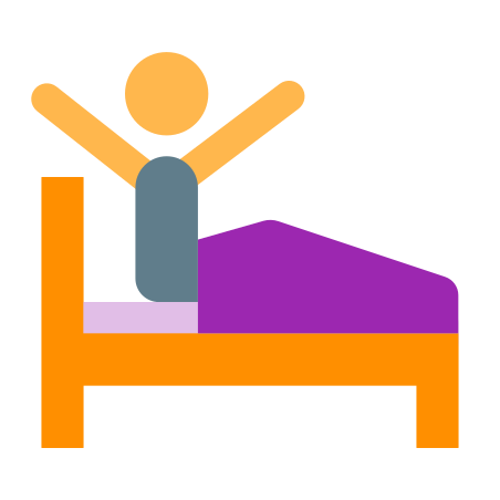 Get Up icon in Color Style